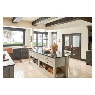 Coastal Kitchen - Farmhouse - Kitchen - Tampa - by Advisar Doors | Houzz