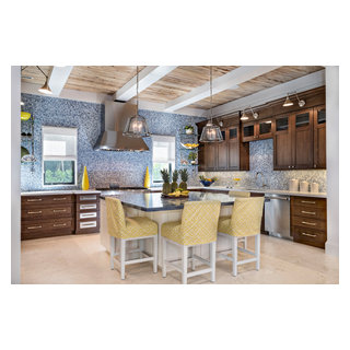 Coastal Transitional - Transitional - Kitchen - Miami - by PB Built | Houzz