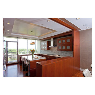 Cognac Kitchen - Contemporary - Kitchen - Houston - by Cabinet ...