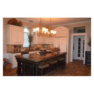 Coliseum - Traditional - Kitchen - Houston - by ICM Marble & Granite ...