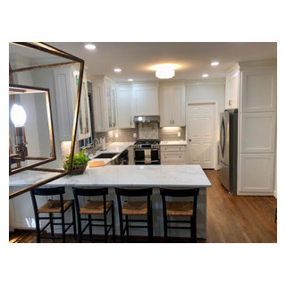 Colonial Georgian Kitchen Makeover - Transitional - Kitchen - Atlanta ...