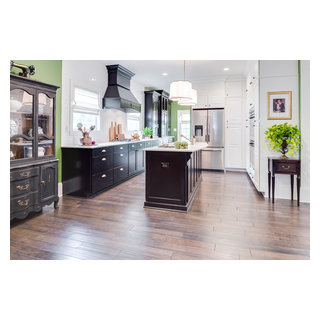 Colonial Style Home - Tropical - Kitchen - Atlanta - by Mohawk Flooring ...