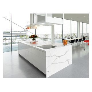 ColorQuartz® Calacatta Novus CQ981 - Modern - Kitchen - San Diego - by ...