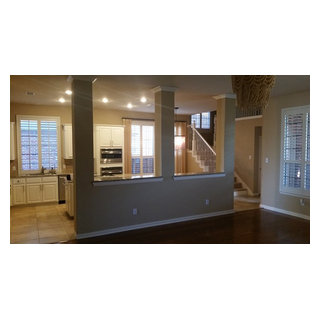 Column removal in Frisco - Traditional - Kitchen - Dallas - by Load ...