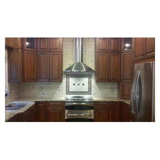 Complete Kitchen Remodel w/ Diamond Cabinets and Granite Countertops ...