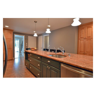 Completely Re-Imagined Side Hall Colonial In West Orange NJ - Kitchen ...