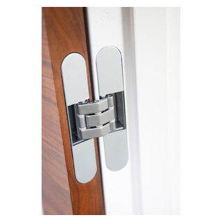 Concealed Frame Jib Doors - Midcentury - Kitchen - Hertfordshire - by ...