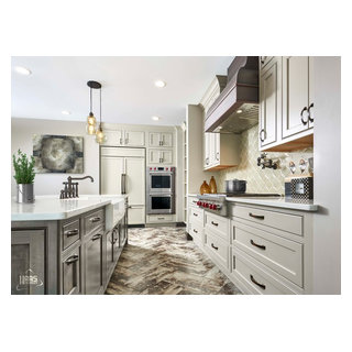Concord Maple Urban Dreams Barnwood - Transitional - Kitchen ...