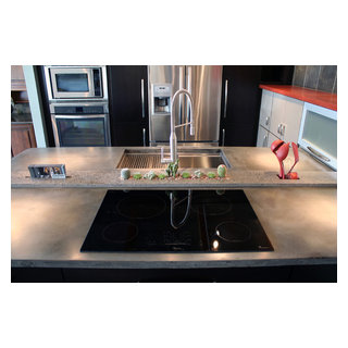 Concrete Countertop / Concrete Ledge - Contemporary - Kitchen ...