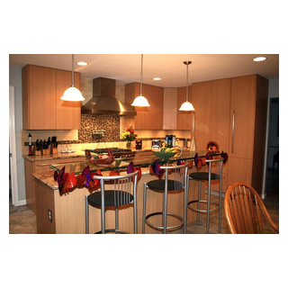 Contemporary Bucks County Kitchen - Contemporary - Kitchen ...