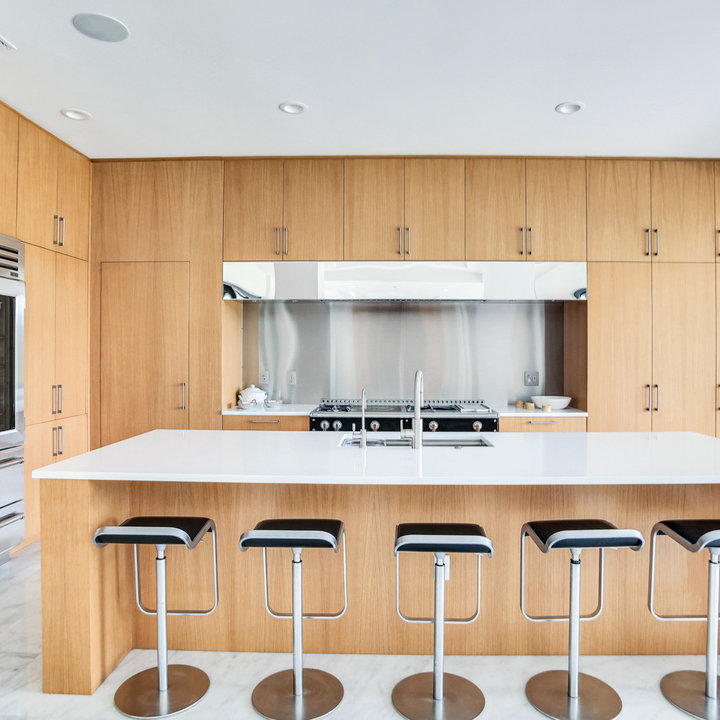Rift Oak Kitchen Cabinets - Photos & Ideas | Houzz