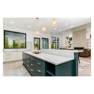 Contemporary Home Build in Lincoln - Contemporary - Kitchen - Boise ...