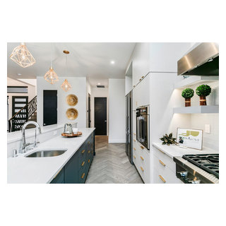 Contemporary Home Build in Lincoln - Contemporary - Kitchen - Boise ...