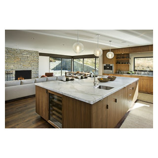 Contemporary Home in Sun Valley - Contemporary - Kitchen - Boise - by ...