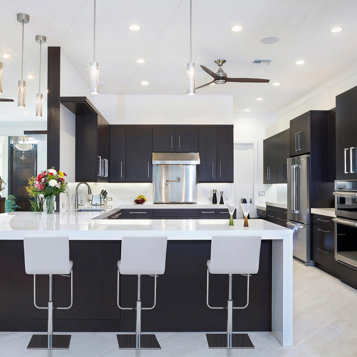 75 Beautiful Contemporary Kitchen Pictures & Ideas | Houzz