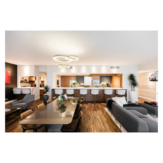 Contemporary, Modern Open Concept Style Hi Rise Condo - Contemporary ...