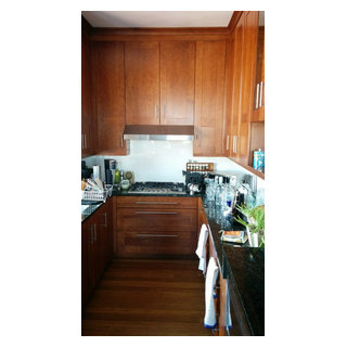 Contemporary Shaker Kitchen - Manhatten, NY - Contemporary - Kitchen ...