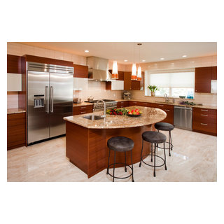 Contemporary Suburban Living - Contemporary - Kitchen - Philadelphia ...