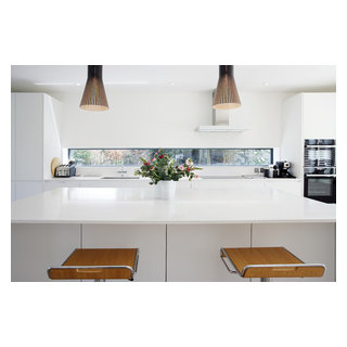 Contemporary Timber Clad Side Extension - Kitchen - Sussex - by LIFE ...