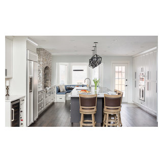 Cooking in Style; Exquisite Modern French Kitchen and Main Floor ...