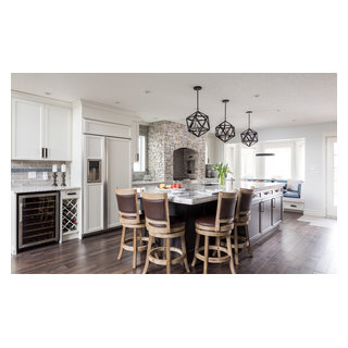 Cooking in Style; Exquisite Modern French Kitchen and Main Floor ...