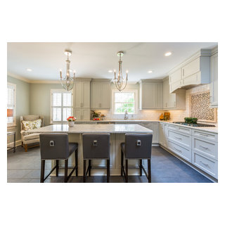 Cool Transitional Kitchen - Transitional - Kitchen - Raleigh - by Rima ...
