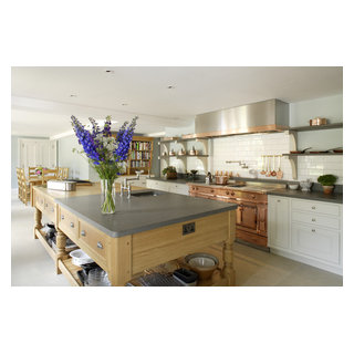 Copper La Cornue Oven - Transitional - Kitchen - Hampshire - by ...