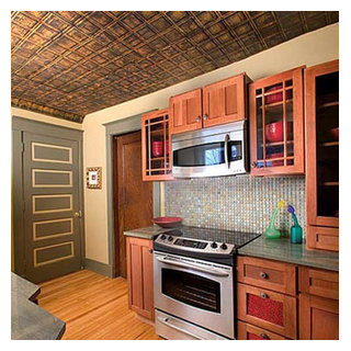 Copper Tin Kitchen Ceiling - Contemporary - Kitchen - Tampa - by ...