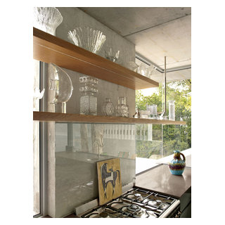 Corian Solid Surface Neutral Aggregate - Contemporary - Kitchen - Delhi ...