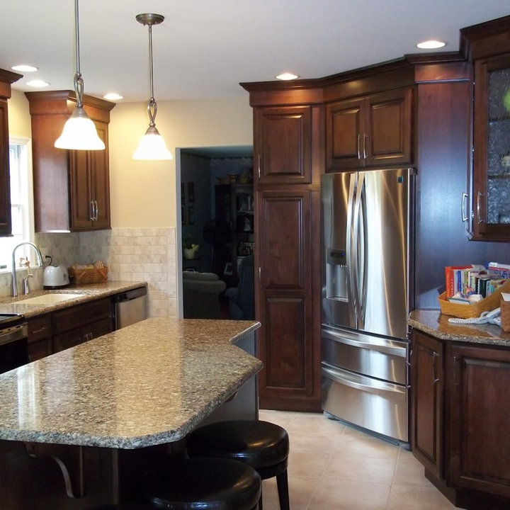 Corner Refrigerator - Photos & Ideas | Houzz