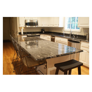 Cosmic Black - Contemporary - Kitchen - Richmond - by Classic Granite ...
