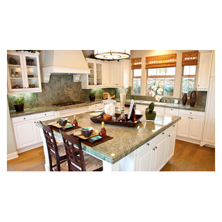 Costa Esmeralda Granite Countertops - Traditional - Kitchen - Orange ...