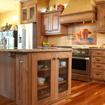 Rustic Beech Cabinets - Photos & Ideas | Houzz