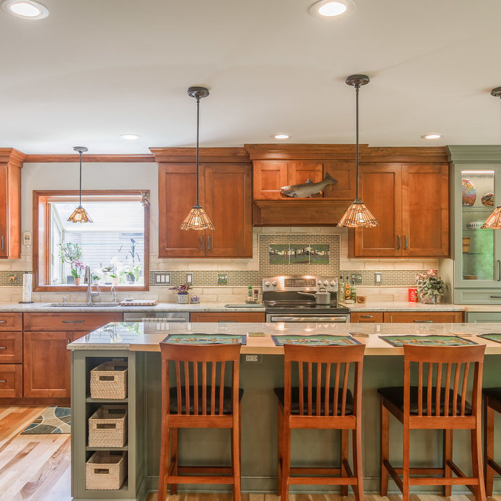 75 Craftsman Kitchen Ideas You'll Love - September, 2025 | Houzz