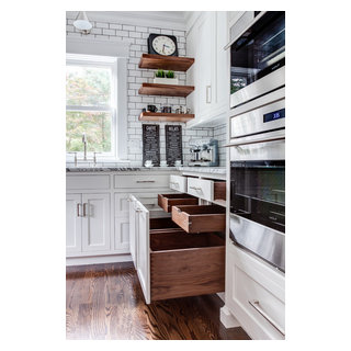 Crescent Kitchen - Traditional - Kitchen - New York - by Stonington ...