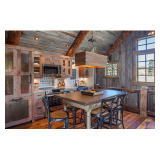 Cross Bar Ranch - Rustic - Kitchen - Denver - by Studio West | Houzz