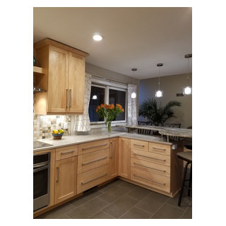 Crossover to a Contemporary Kitchen - Transitional - Kitchen - Other ...