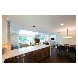 Curava Recycled Glass - Classique - Cuisine - Jacksonville - par Empire ...