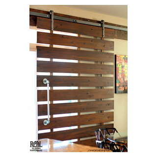 Custom Barn Doors - Traditional - Kitchen - Denver - by RealCraft | Houzz