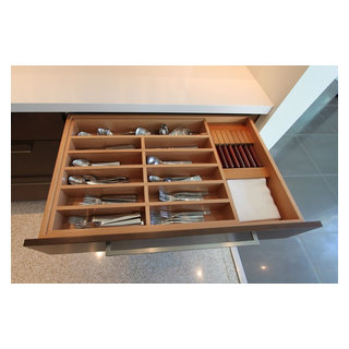 Custom Beech Drawer Insert - Modern - Kitchen - Houston - by Jim Farris ...