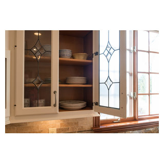 Custom Cabinet Glass Inserts - Kitchen - Indianapolis - by Worthington ...
