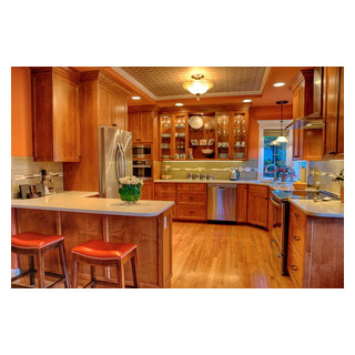 Custom Ceiling - Transitional - Kitchen - Seattle - by ctm Remodel ...