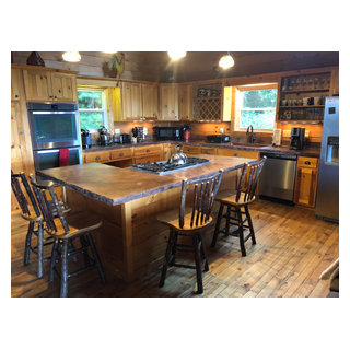Custom Concrete Countertops - Rustic - Kitchen - Other - by Patrick ...