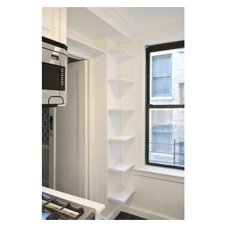 Custom Corner Built-In Shelving - Traditional - Kitchen - New York - by ...