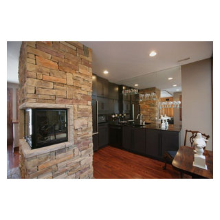 Custom Designed & Built Prairie Style Home - Modern - Kitchen ...