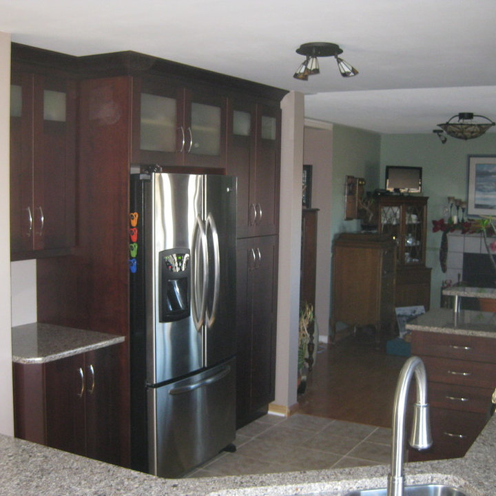 Stacked Upper Cabinets - Photos & Ideas | Houzz