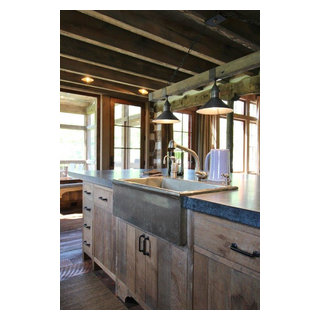 Custom Fishing Lodge - Rustic - Kitchen - Other - by Phoenix ...