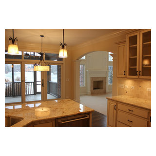 Custom Home in Downers Grove, IL - Traditional - Kitchen - Chicago - by ...