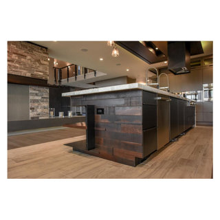 Custom Island and Soffit - Contemporary - Kitchen - San Diego - by ...