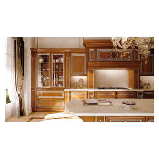 Custom Kitchen Cabinets MADE IN ITALY BY HAND - Traditional - Kitchen ...